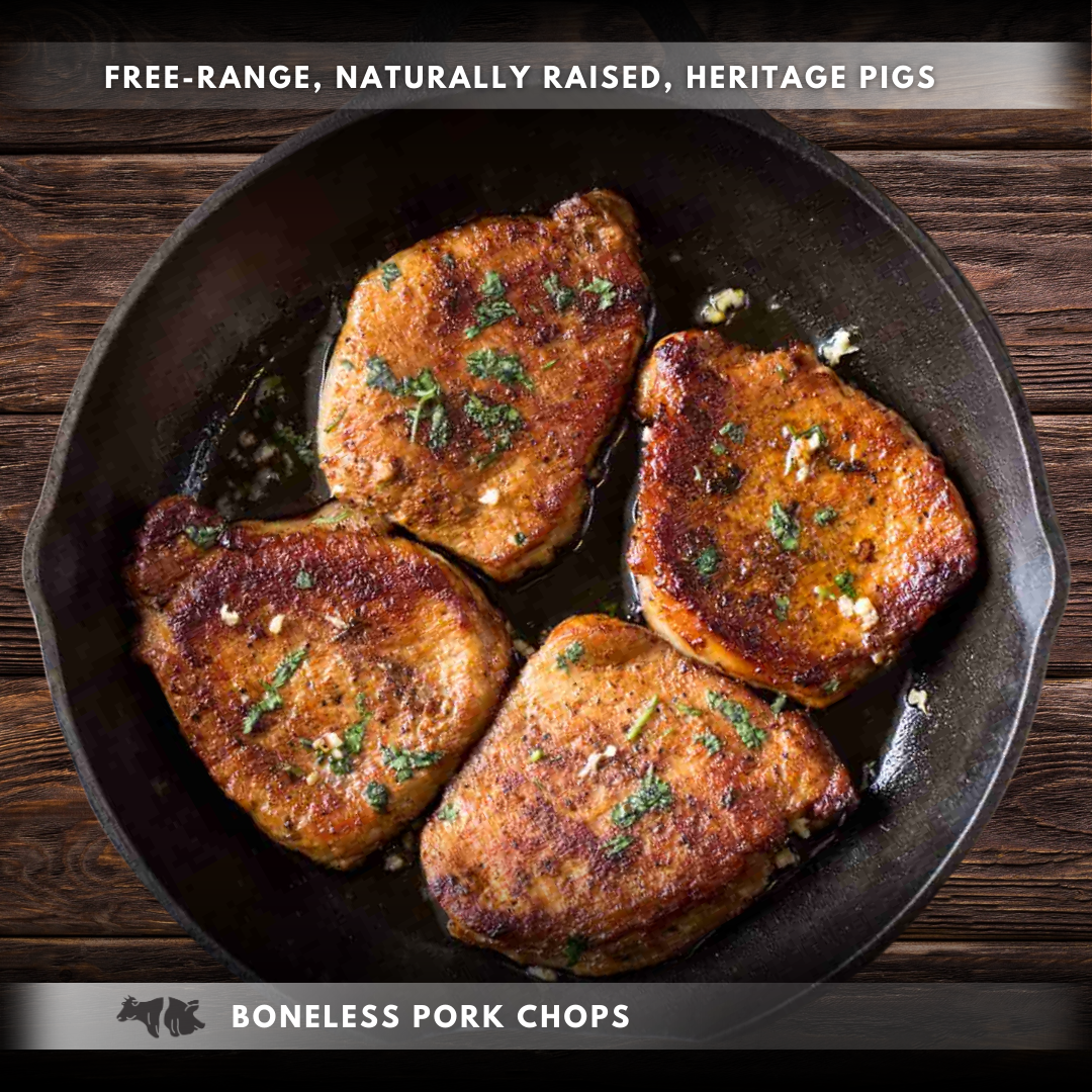 Boneless Pork Chops 6 oz