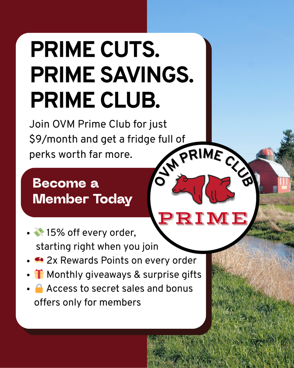 Ottawa Valley Meats Membership | Prime Club Savings