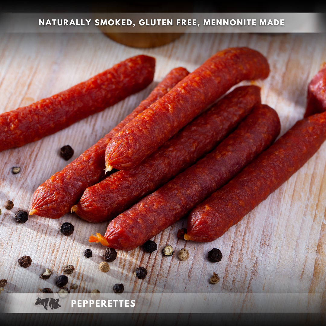 MILD Pepperettes (Dried Pepperoni-Mennonite Made)