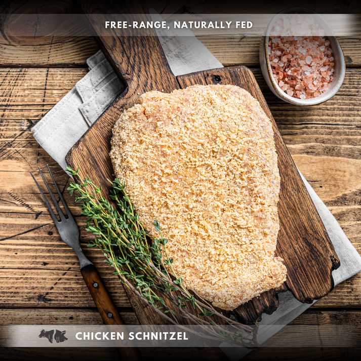 Chicken Schnitzel (Breaded Chicken Breast)